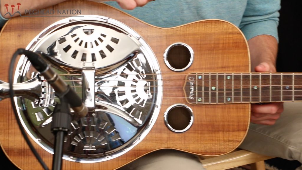 Schoonover Resophonic Guitar - Peghead Nation