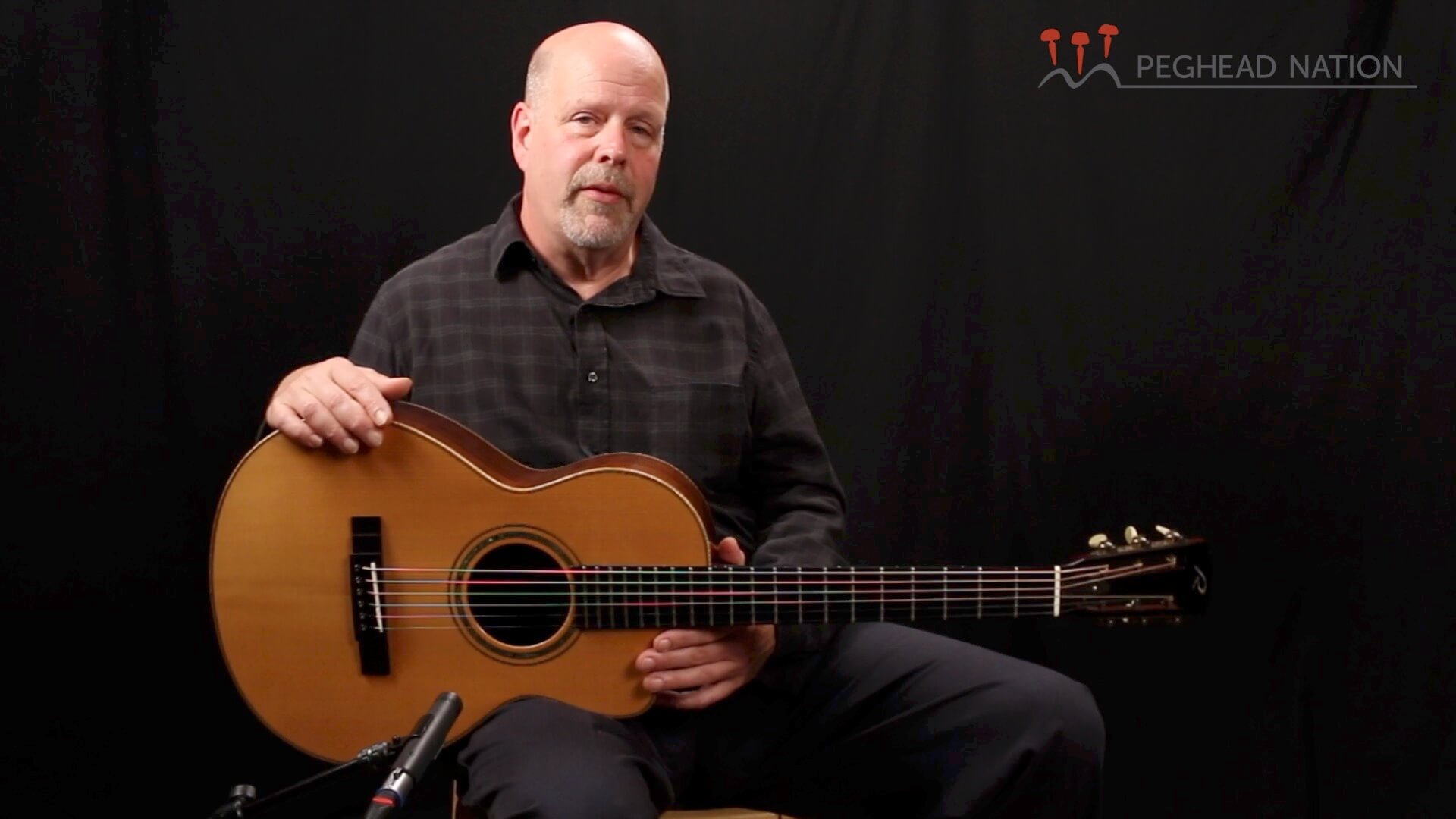 Kevin Ryan Abbey Grand Parlor - Peghead Nation