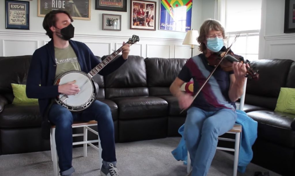 Sam Bush and Wes Corbett: “Tennessee Wagoner” - Peghead Nation
