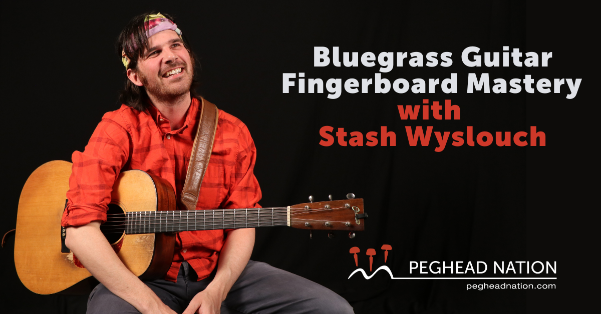 The C Major Scale in Open Position | Bluegrass Guitar Fingerboard ...